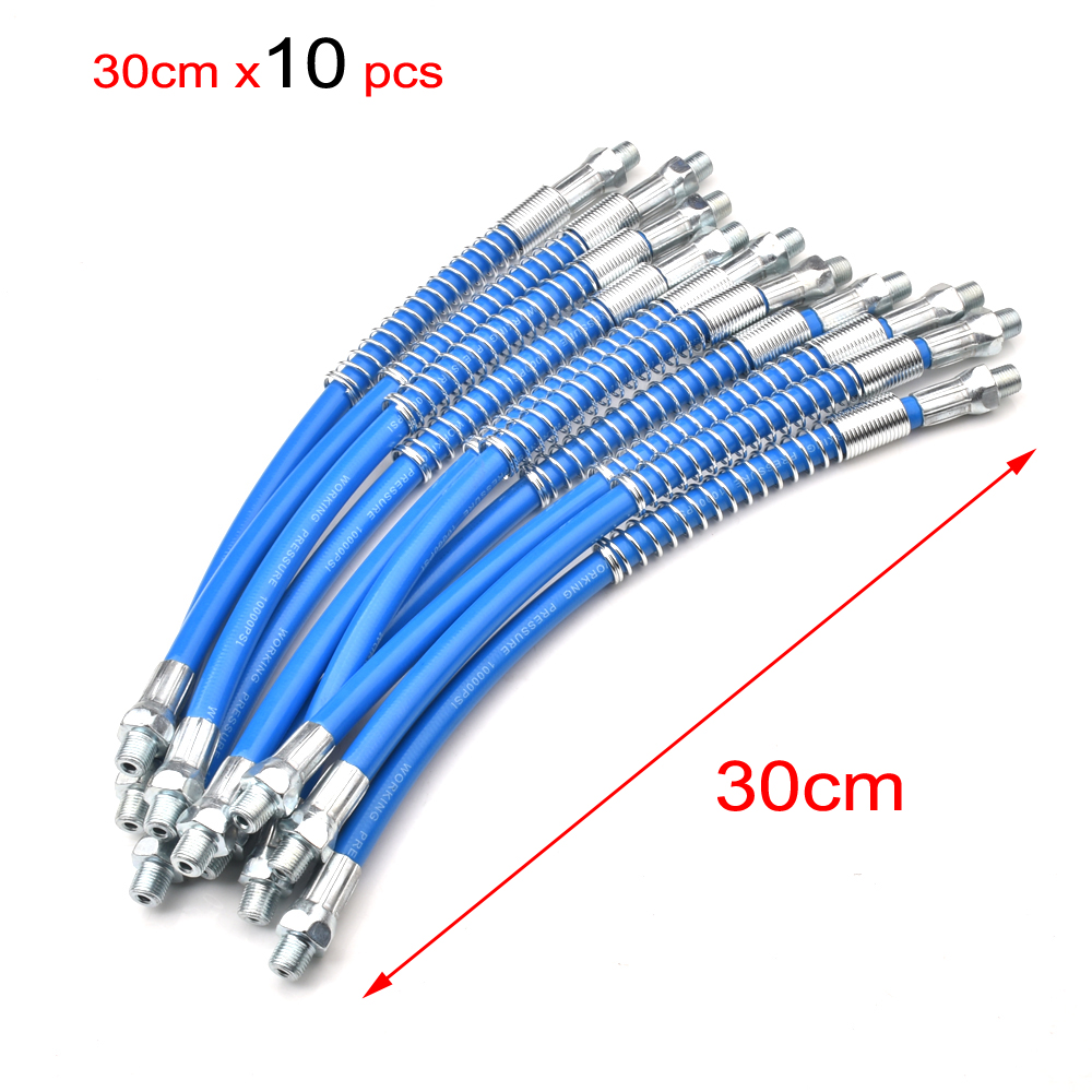 10 pcs Kit Needle Nose Grease Gun Head Heavy-Duty Grease Gun Coupler ...