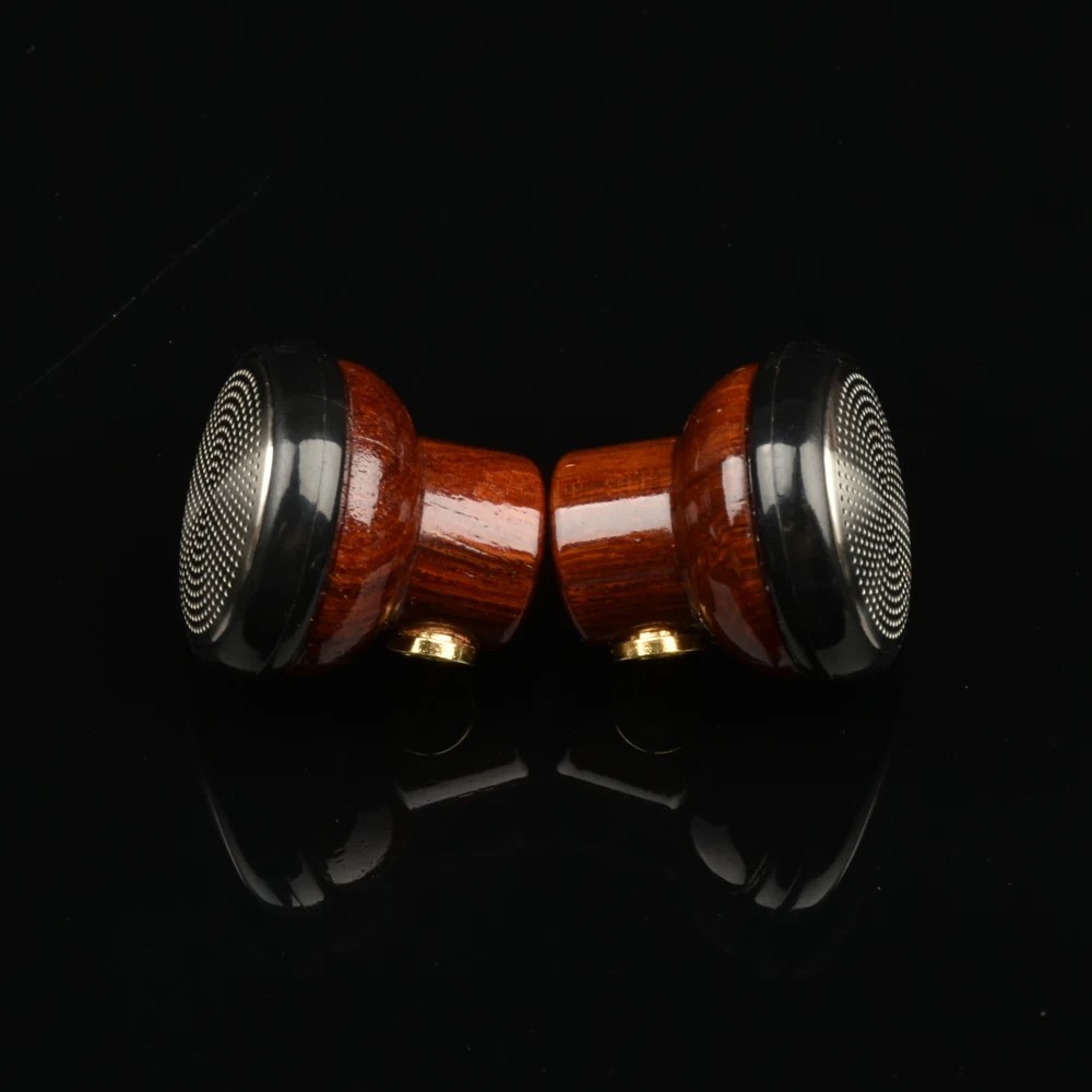 FENGRU ZERO Wooden Flat Head Earbuds 32ohm Titanium film Driver HIFI ...