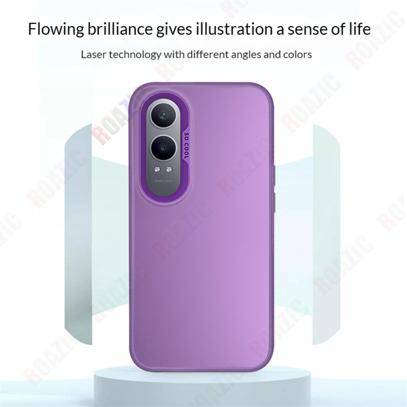 Phone Case For OnePlus Nord CE4 Lite 5G Metallic Aurora Skin Casing ...