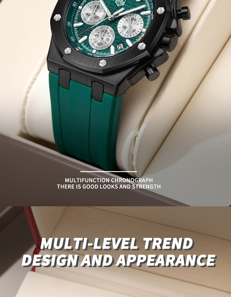 SENSTONE Watch for Men Original Waterproof Rubber Steel Unisilver/Gold ...