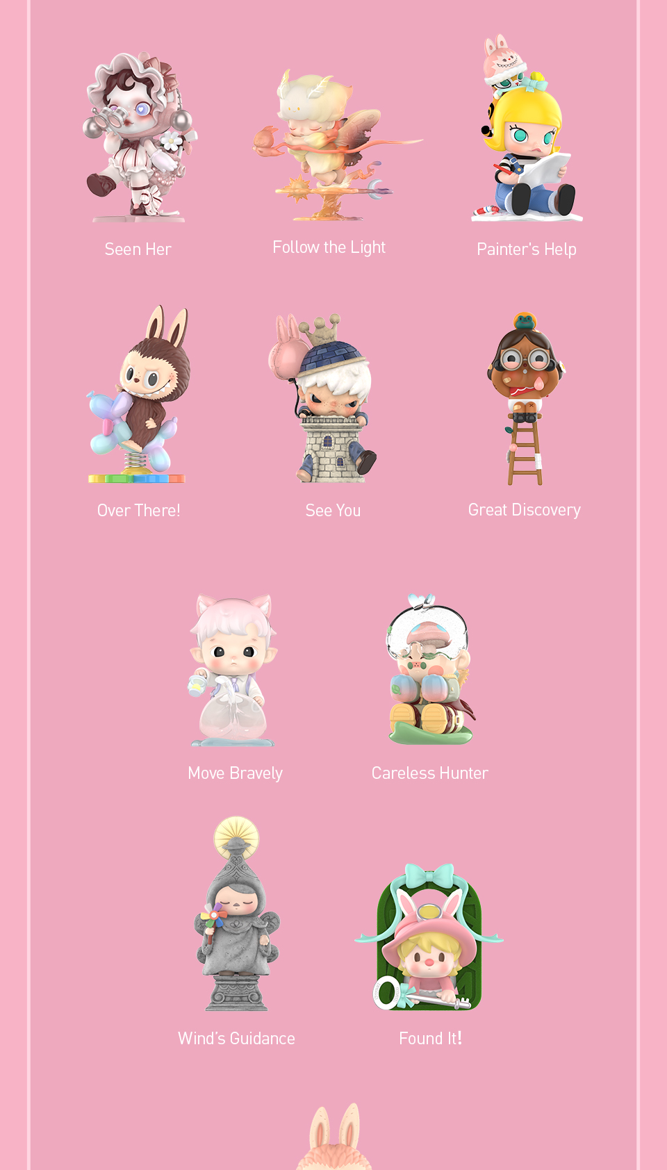 POP MART Finding MOKOKO Series Figures Blind Box Action Toys Figure ...