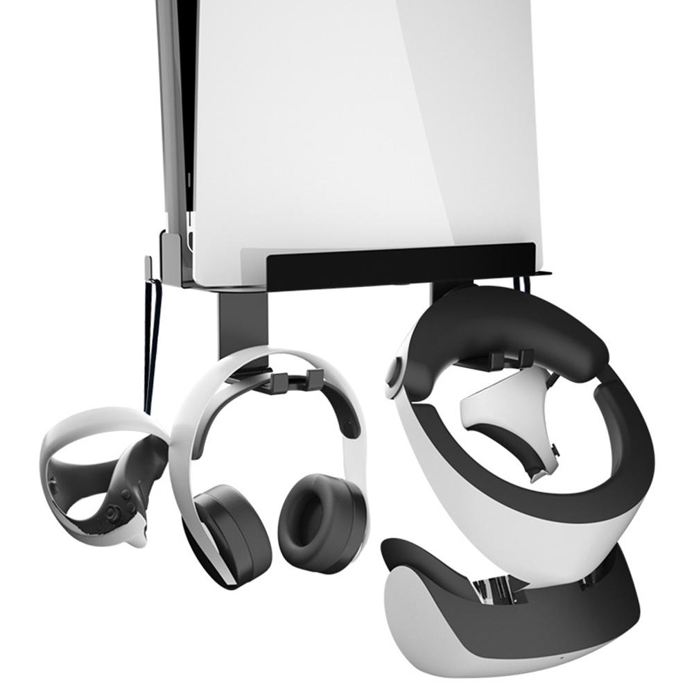 Metal Wall Stand for PS5 Pro /PS5 Slim/PS5 Wall Mount Kit with Dual ...
