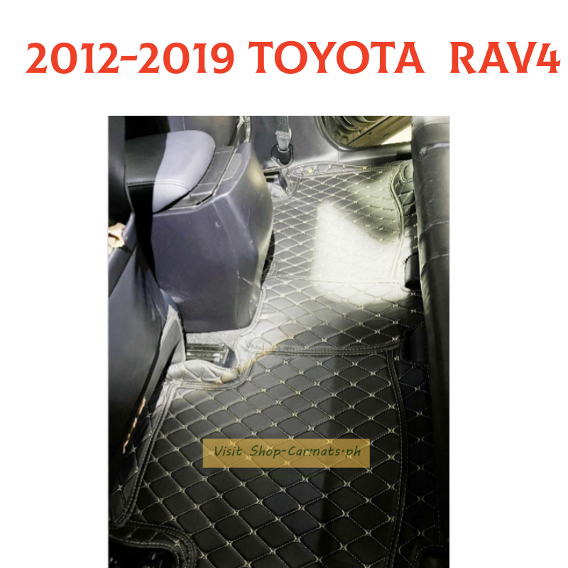 [Ready Stock] For Toyota RAV4 Floor Mats RAV-4 waterproof Deep Dish ...
