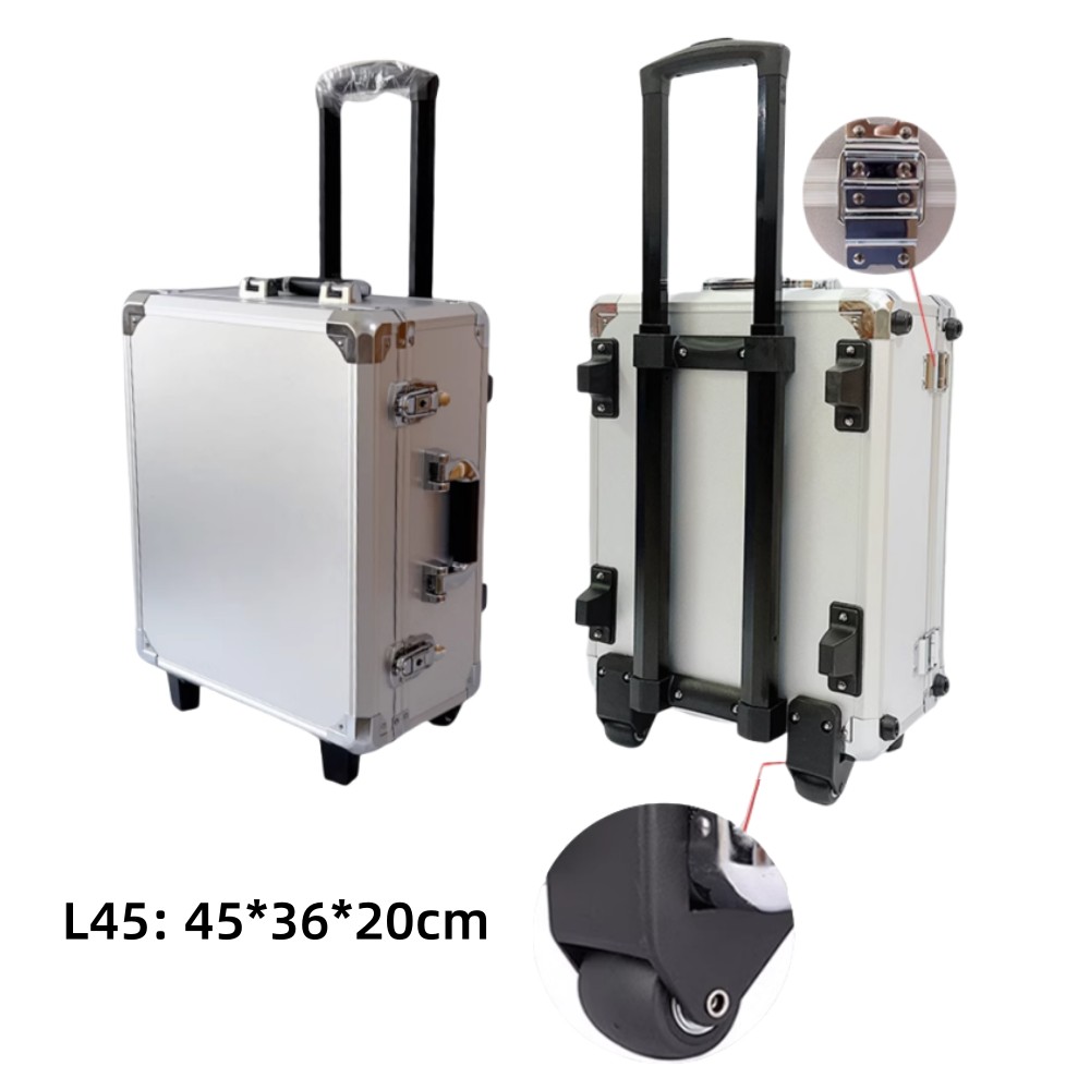 Aluminum Alloy Trolley Case Toolbox Multi-function Hardware Equipment ...