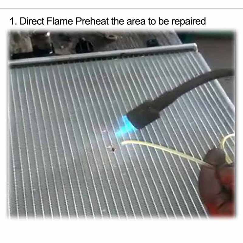 Radiator Repair Kit Fix Leak water plastic tank Tool Kit Coil Glue ...
