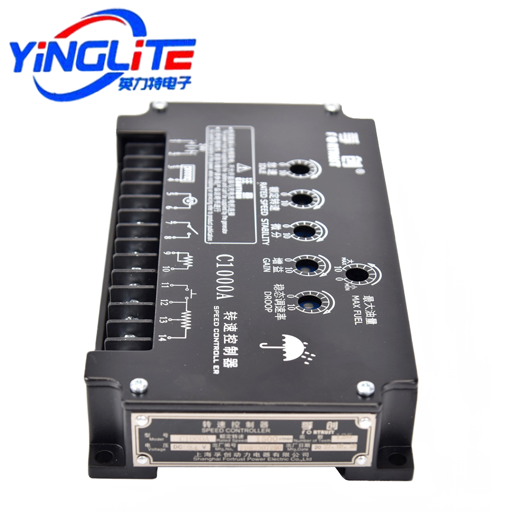 C1000A Fortrust Speed Governor 24V Original Diesel Generator Automatic ...