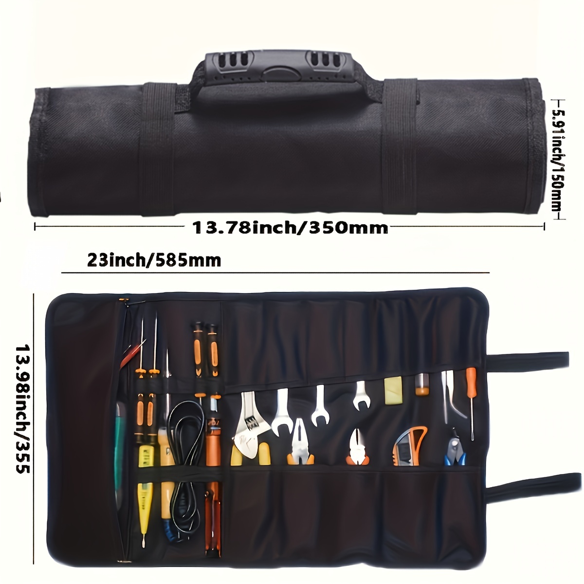 Nylon Carrying bag reel type tool kit electrician tool insert bag ...