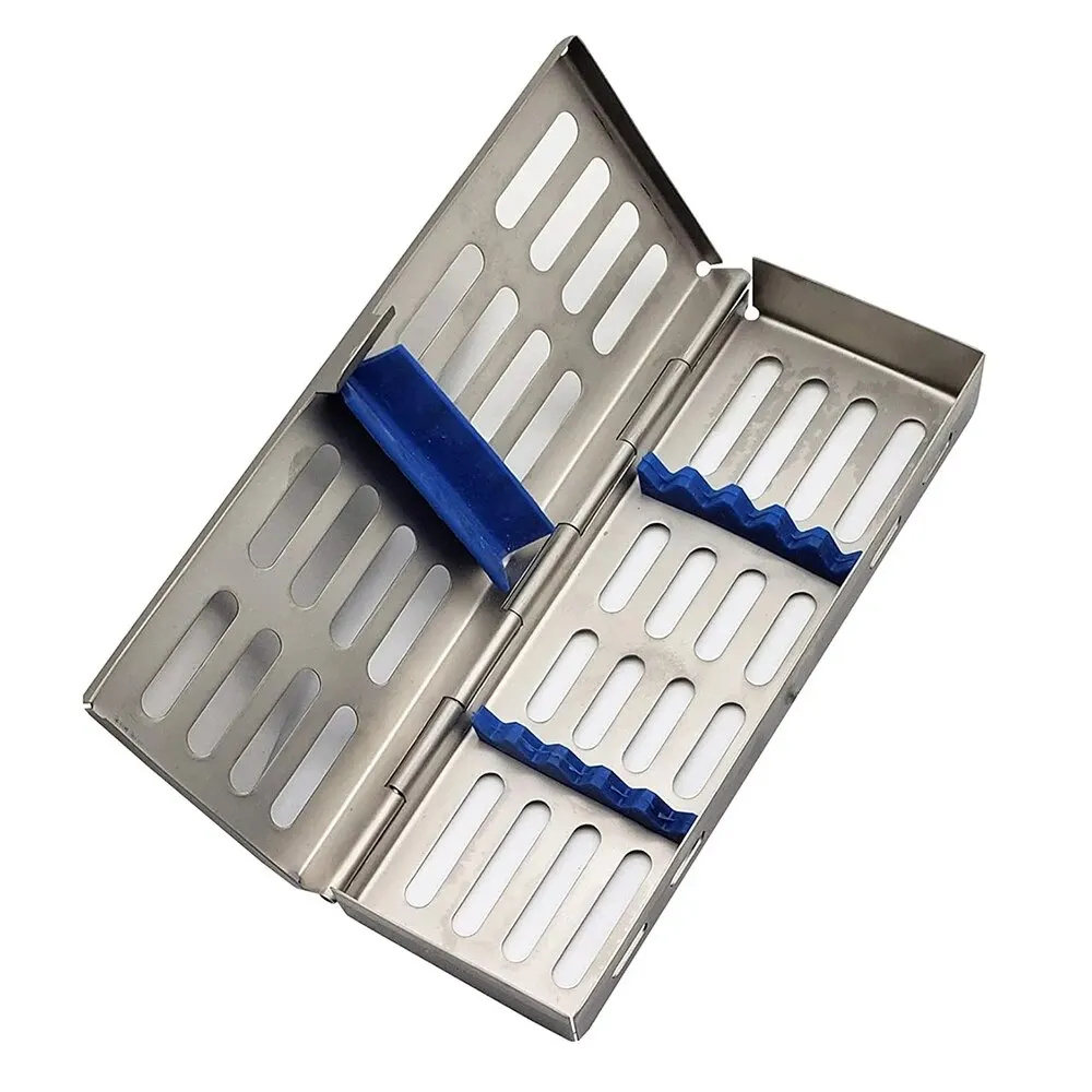 Dental Sterilization Rack Surgical Autoclavable Sterilization Box Stainless Dental Cassette File ...