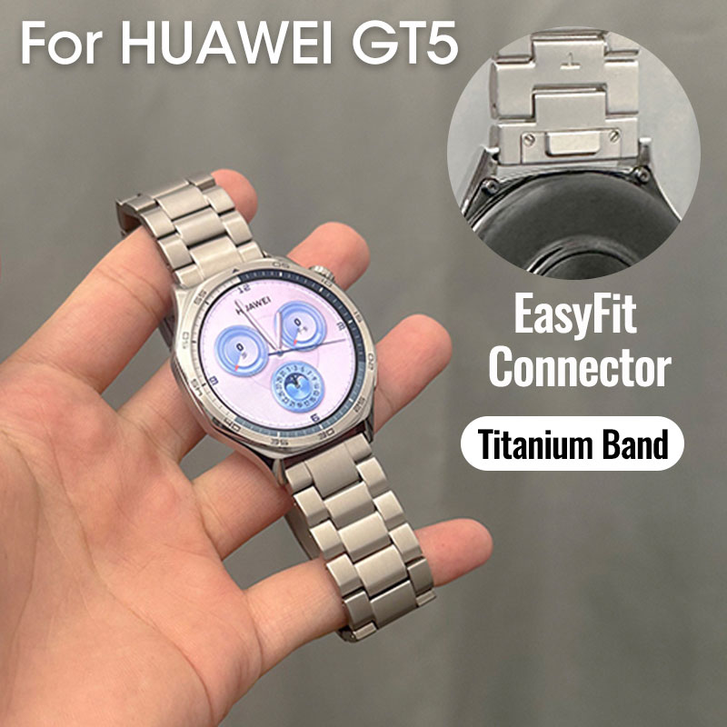 Original Design EasyFit Titanium Band for Huawei Watch GT5 Pro 46mm ...
