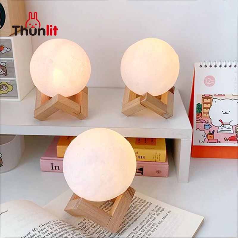 Thunlit Moon Night Light DIY Starry Moon Lamp Children Studio Handmade ...