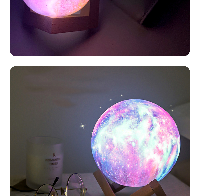 Thunlit Star Night Light Battery-operated Romantic Starry Bedroom Light ...