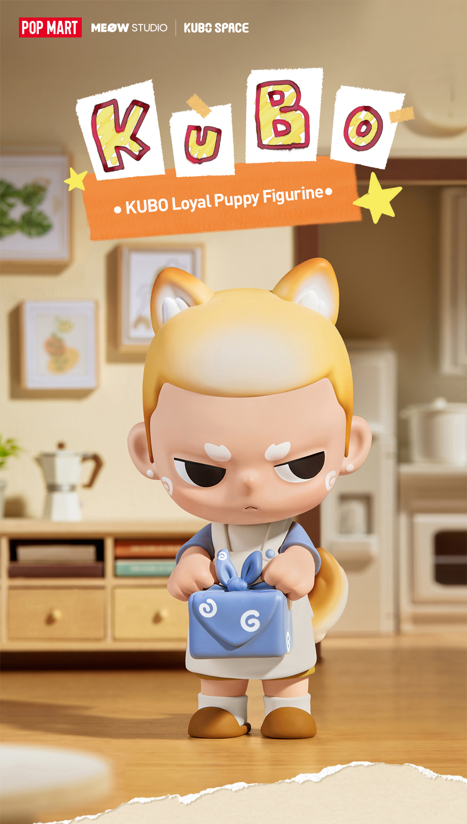 POP MART KUBO Loyal Puppy Figurine | Shopee Philippines
