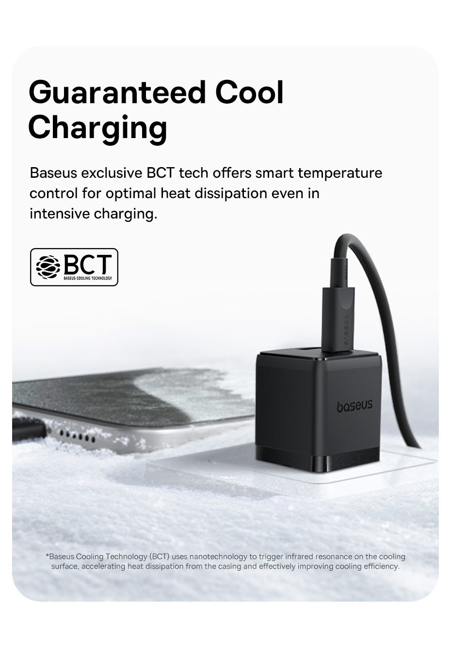 Baseus Palm Fast Charger Type-C+USB Adapter 30W Quick Chargers with ...