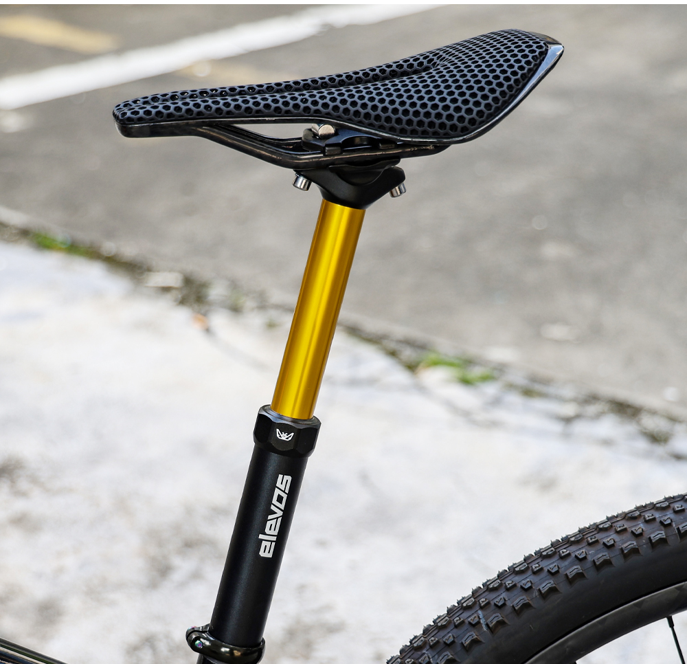 Elevos MTB Dropper Post, Hydraulic Cable, Remote Control, Adjustable ...