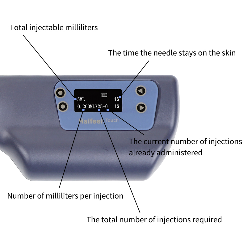 Mesotherapy Injector Handheld Mesotherapy Device Whitening Skin Serum ...