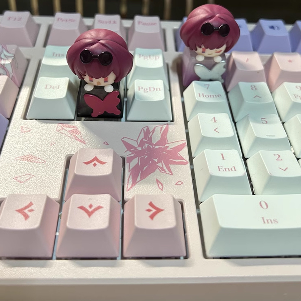 Honkai: Star Rail Keycap Cute Cartoon 3D Creative Cute MX Switch ...