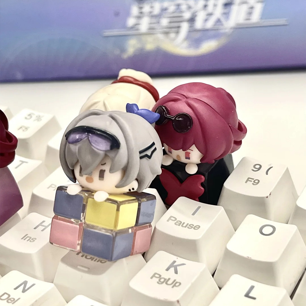 Honkai: Star Rail Keycap Cute Cartoon 3D Creative Cute MX Switch ...