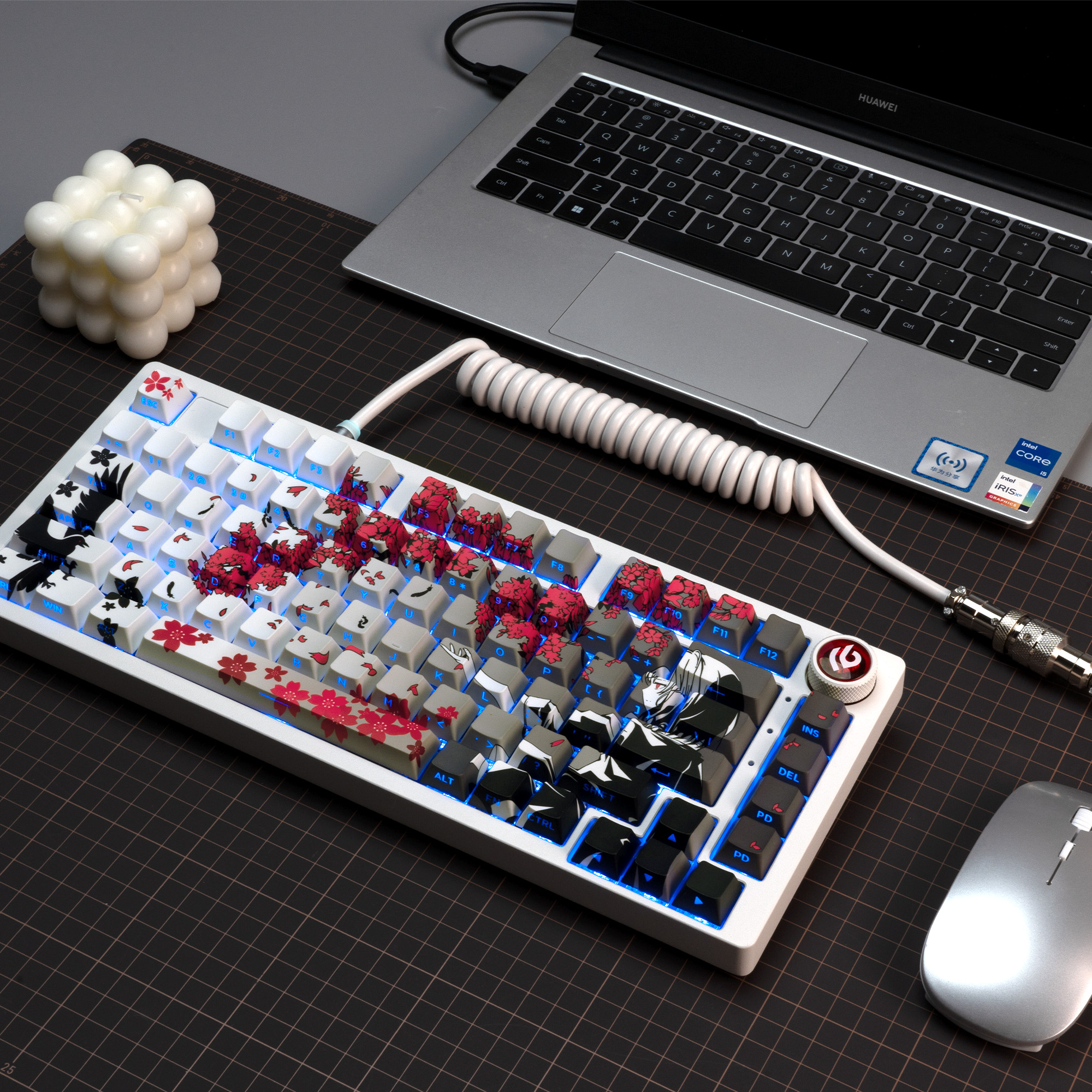 XVX Double Shot PBT Keycaps Wooting Magnetic Linear Switch Full Set ...