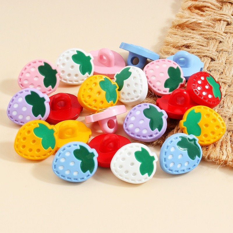 10pcs 18mm Cute Candy Color Love Buttons Children Cardigan Sweate Top ...