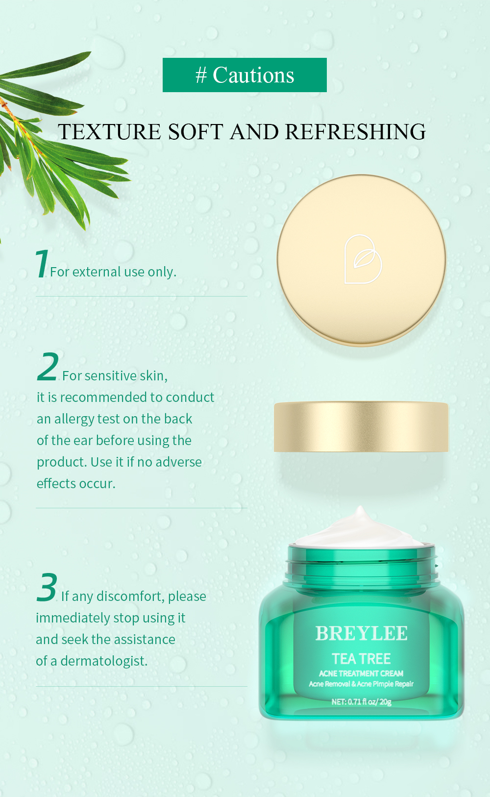 Breylee Acne Treatment Set Acne Skin Care Set Scar Treatment Face Serum Face Cleanser Cream ...