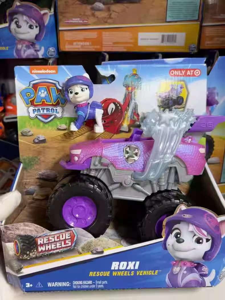 Paw Patrol: Rescue Wheels Roxi Monster Truck with Transformation and ...
