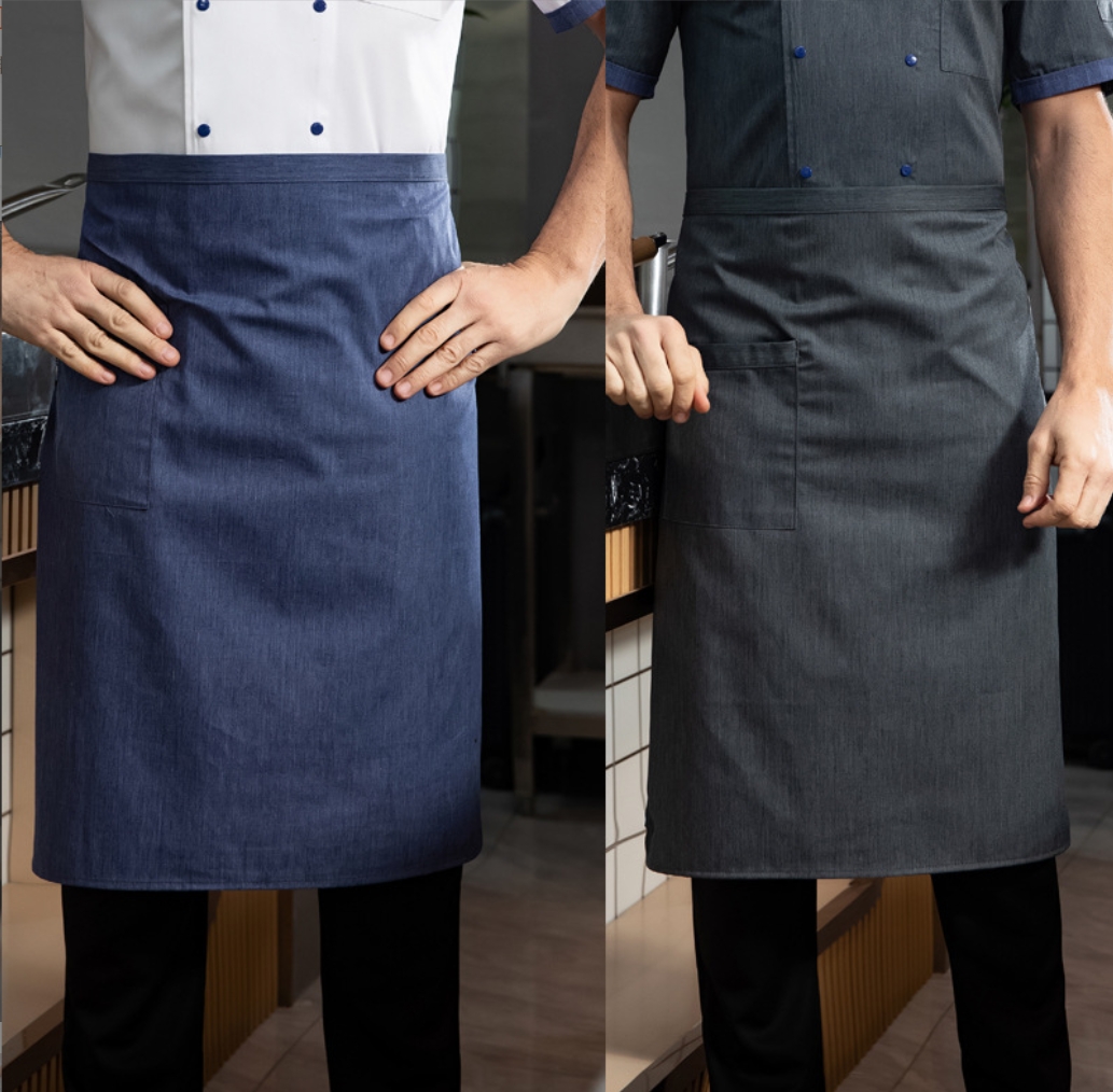 Ready Stock Chef apron men hotel catering kitchen waist extension black ...