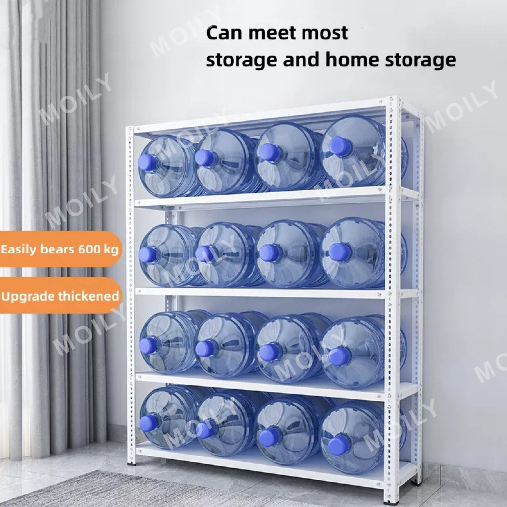 Metal Rack 6 Layer Organizer Storage Stainless kitchen 200 cm Shelves ...