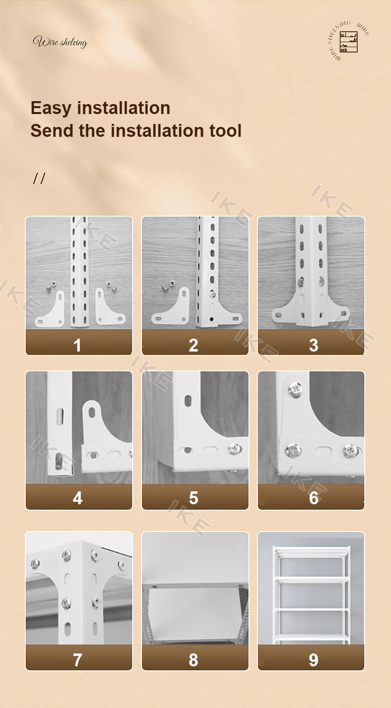 【Oversized 120X50X200cm】6 Layer Metal Rack Steel Self Heavy Duty Layer ...