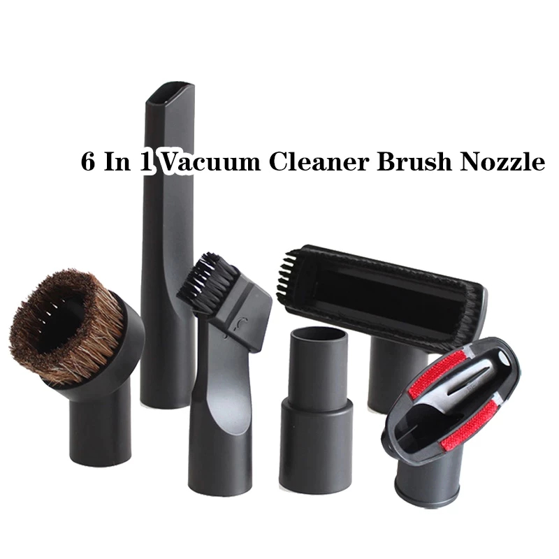 6 in 1 vacuum cleaner head 1 set / 32mm vacuum cleaner accessories ...