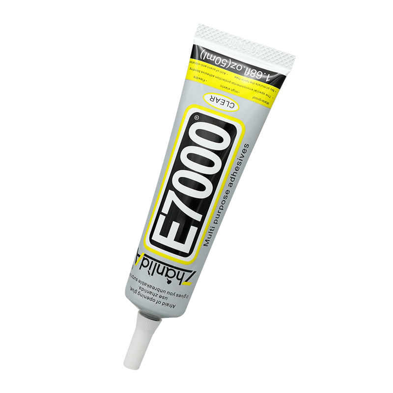50ML Fabric Glue E7000 Clear Contact Liquid Glue Waterproof Cloth ...