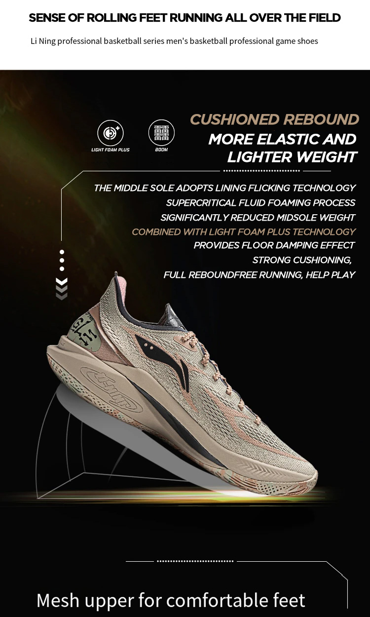 LI-NING SONIC XII V2 Men Basketball Shoes Professional Sports ABAU089 ...