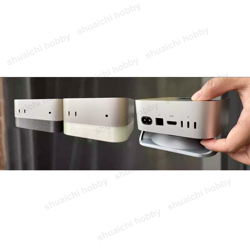 1PCS 3D Printed Dustproof Base for Mac Mini M4 2024 Anti Slip Bracket ...