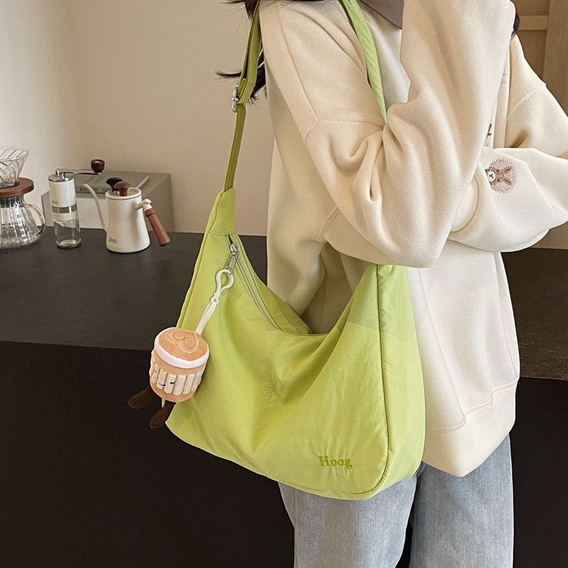 Canvas Dumpling Bag Female 2024 New Style Summer Simple Fashion ...