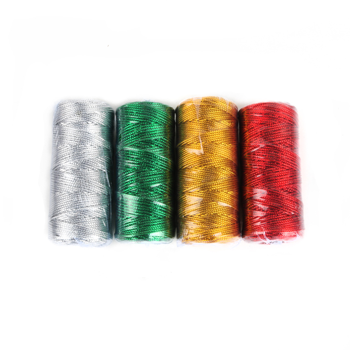 1mm (100 meters/roll) Gold Silver Macrame Cord Rope String for DIY ...