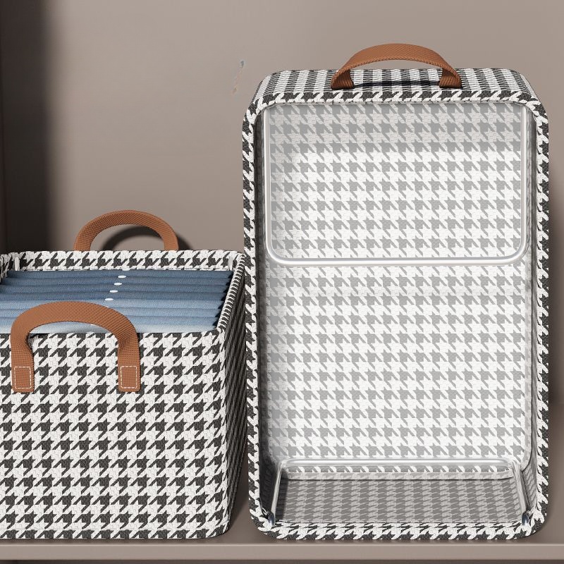 Foldable Steel Frame Storage Box Multifunction Folded Storage Box ...