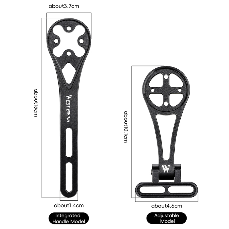 WEST BIKING Hoisting Speedometer Bracket Integrated Road Bike Extension ...