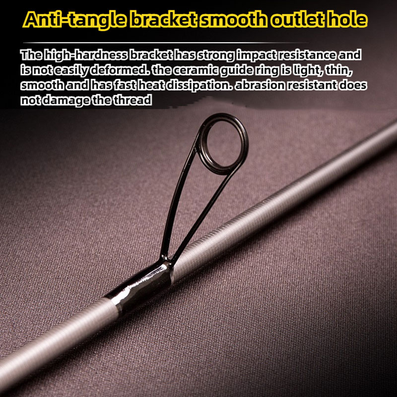 INSECT-AR 2.06m/2.28m Light Action Fishing Rod Full Hollow Carbon Tip ...