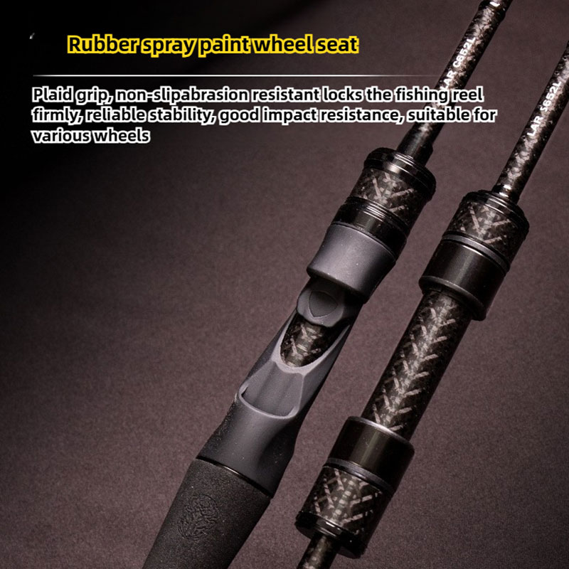 INSECT-AR 2.06m/2.28m Light Action Fishing Rod Full Hollow Carbon Tip ...