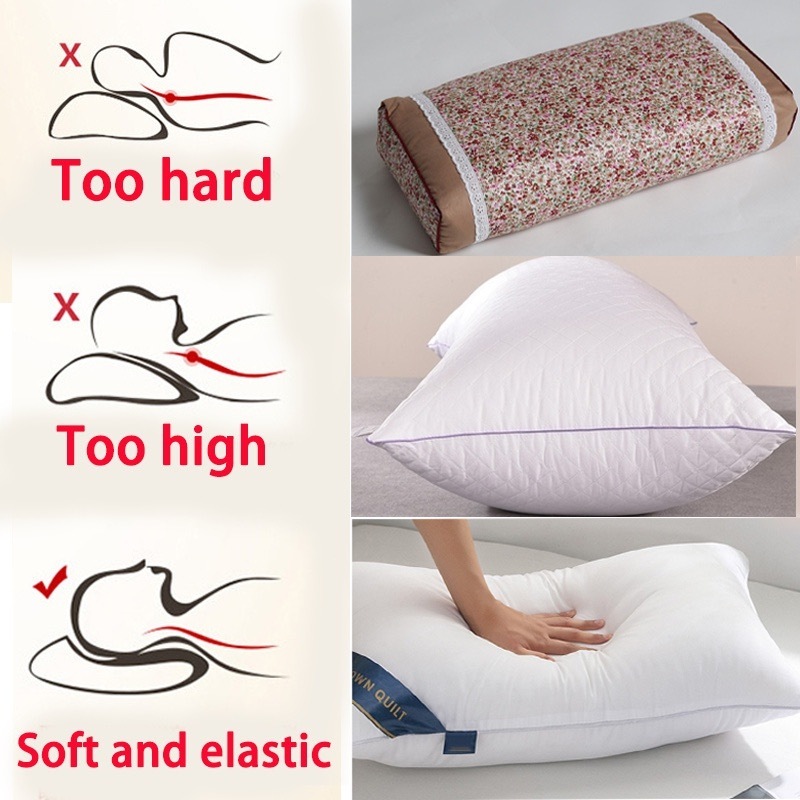 BUY 1 TAKE 2 Authentic Hilton Pillow High Quality Pillow Fiber Pillow ...