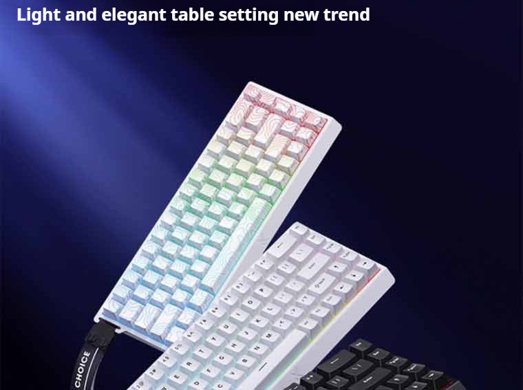MCHOSE Ace68 MG68 wired magnetic axis keyboard, customized Hall sensor ...