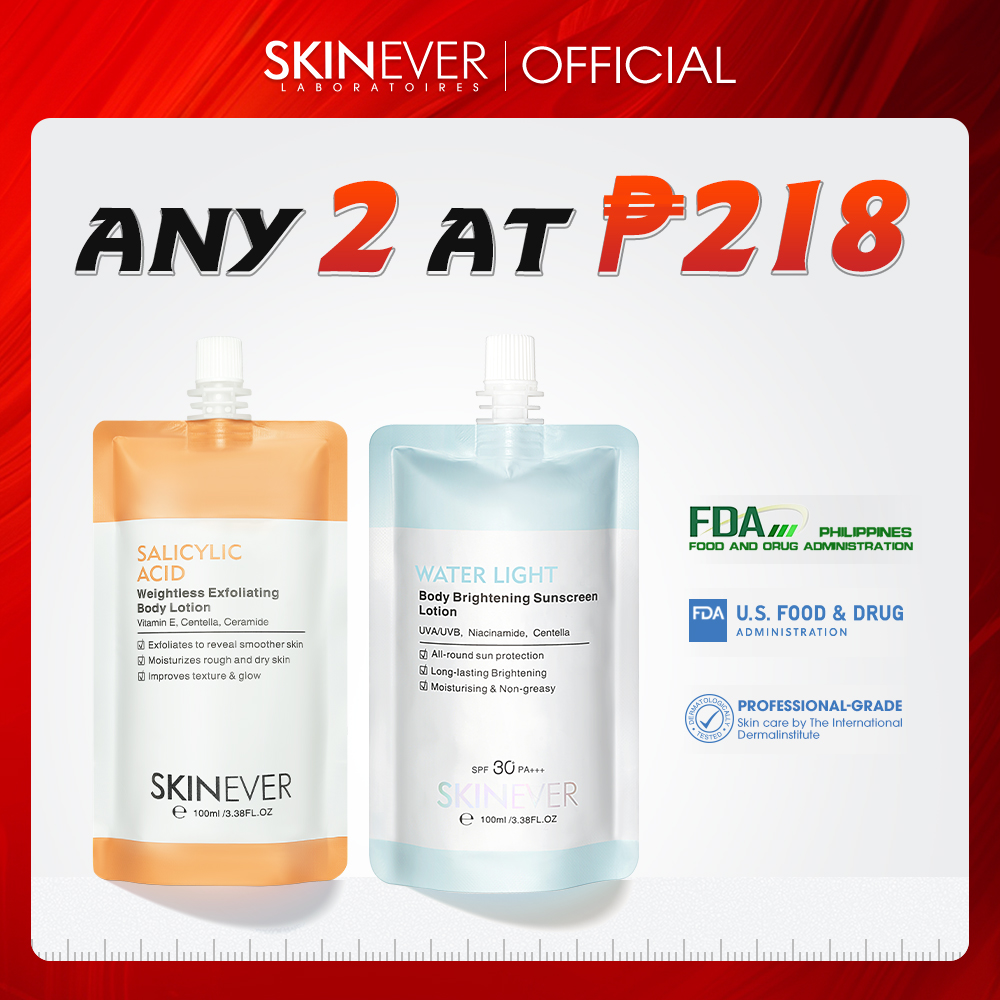 SKINEVER Niacinamide Body Sunscreen Centella Water Brightening ...