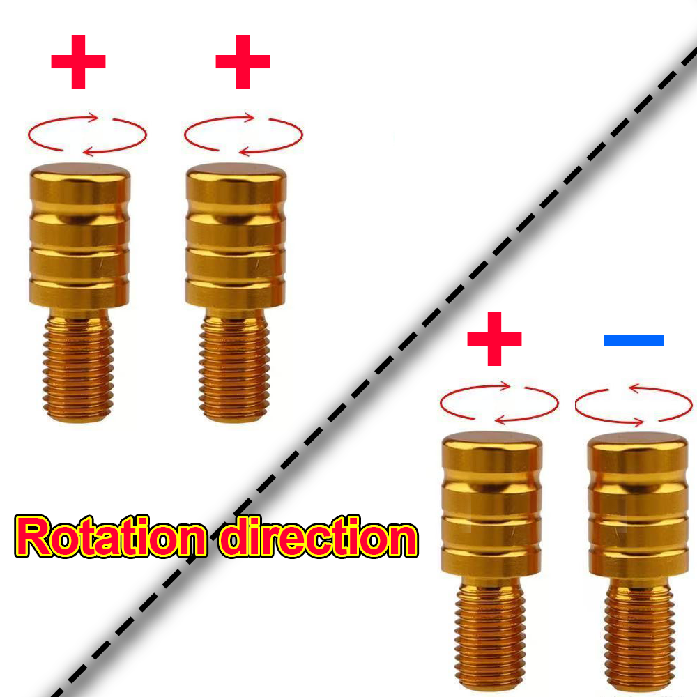 1 Pair Side Mirror Bolt Cap Extended CNC Aluminum Alloy Mirror bolts ...