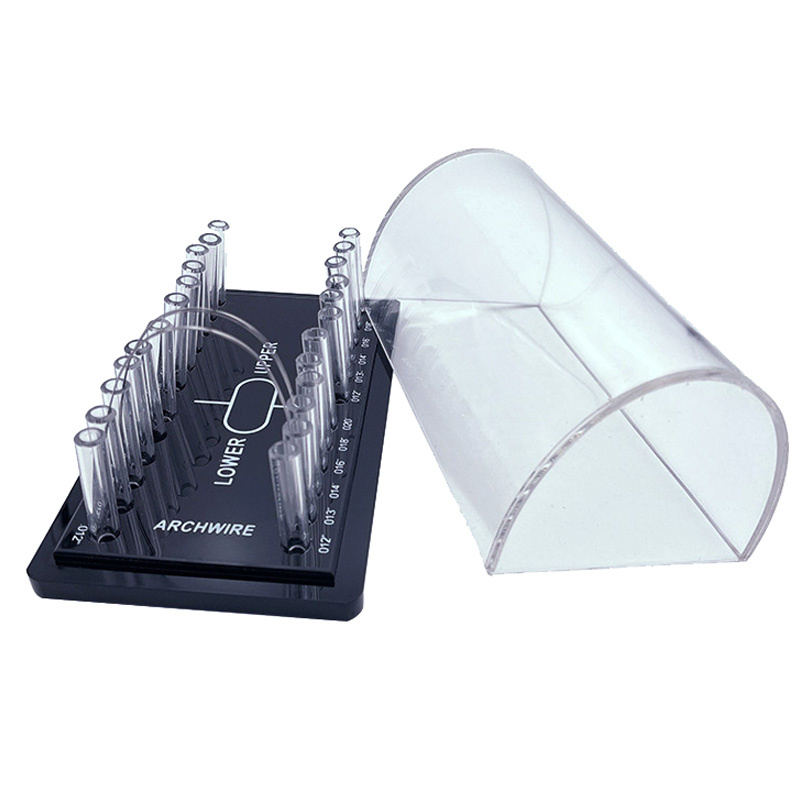 Dental Wire Box Stand Organizer Acrylic Holder Container Dentistry Lab ...