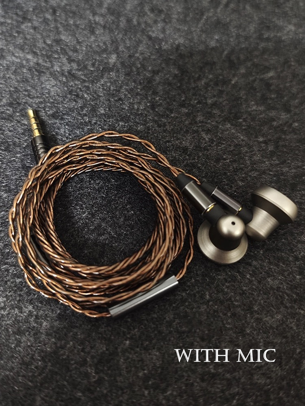 LUN SHENG AEOLIAN Bells Metal Flat Head Earbuds 13.6mm Circular ...