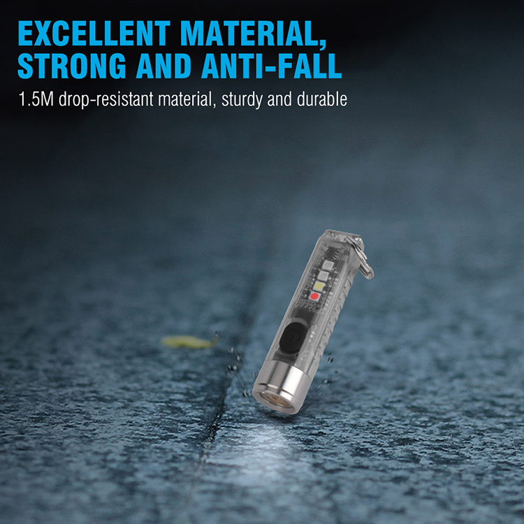 Boruit S11 Multi-function Flashlight with UV Light Type-C Rechargeable ...