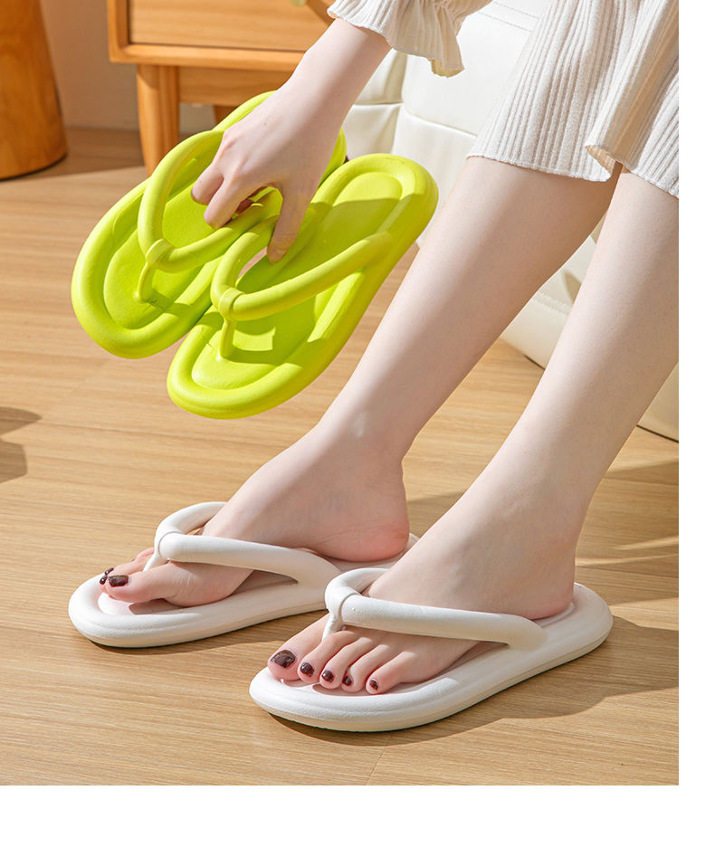 Summer slippers for women Beach Slippers Super Soft Sole Fashion Flip ...