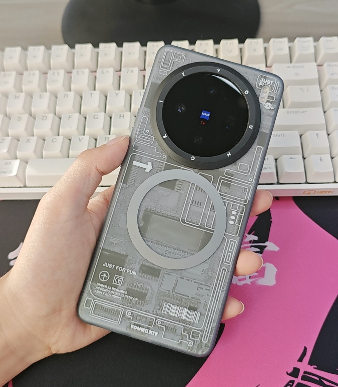 Youngkit Technology Series Magnetic Case Compatible for VIVO X200 Pro ...