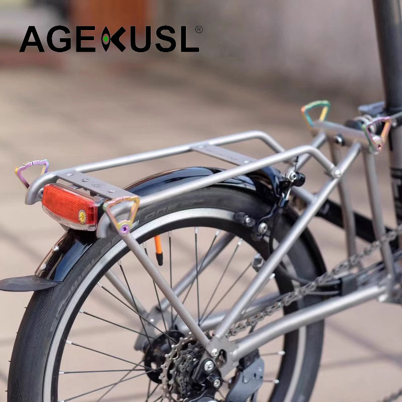 HH Bike Rear Racks Easy Wheel Cargo Racks Titanium Alloy Rack Use For ...