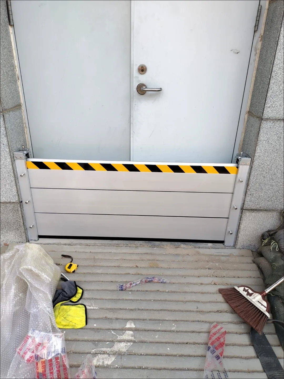 Household flood control waterproof board, aluminum alloy flood control ...