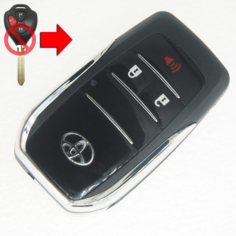 Toyota Modified Folding Car Key Case Suitable For Toyota Vios/camry ...